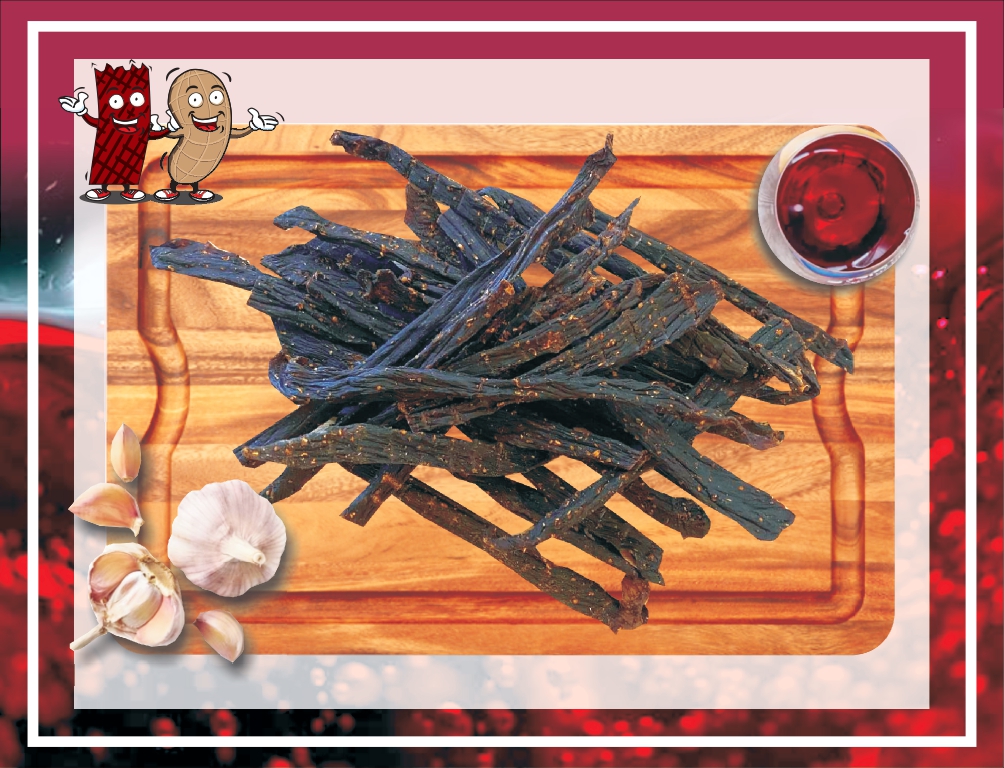 Red Wine & Garlic Sticks | The Jerky And Nut Shop